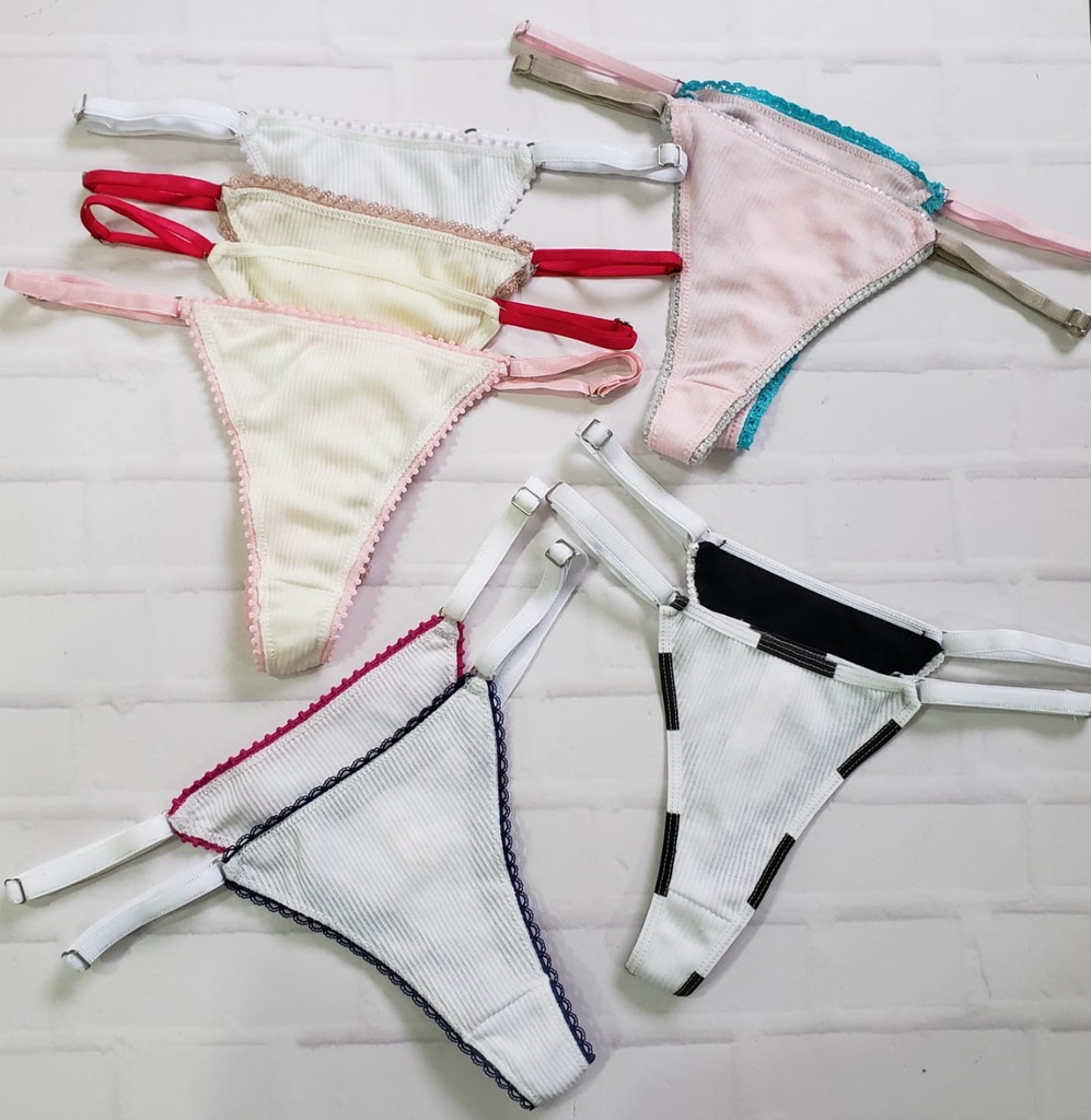 PACK X3 COLALES REGULABLES DISEÑOS SURTIDOS | Laila Lenceria